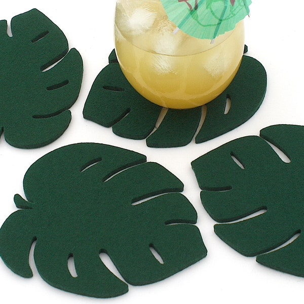 Leaf Coasters - Etsy