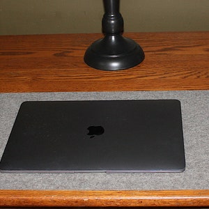 Merino Wool Felt Desk Pad, Laptop and Keyboard Mats 3mm Thick ...