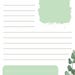 Digital Green Elegant Day Planner for Printing - Etsy
