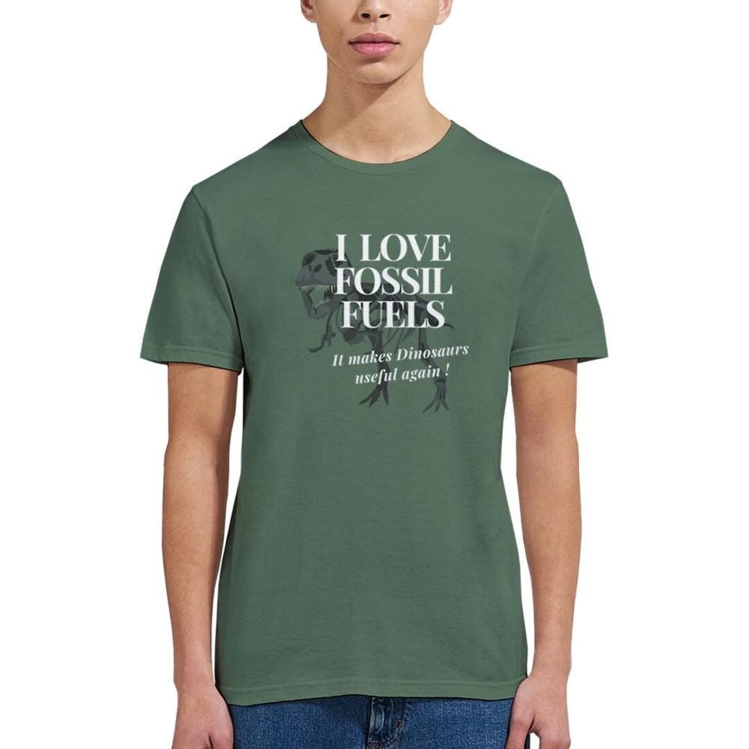 Gearheads Unite, Fossil Fuel Humour Shirt Showing Dinosaurs Are Still ...