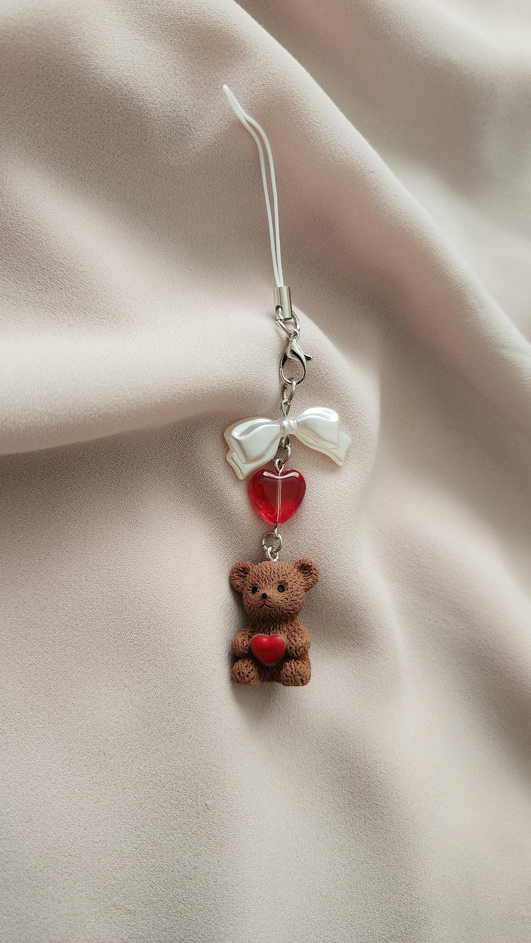 Teddy Bear Charms/cute Bear Charm/kawaii Charms/tablet Charms/camera ...