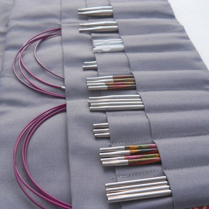 Interchangeable Knitting Needle Case-knitting Needle Organizer-storage ...