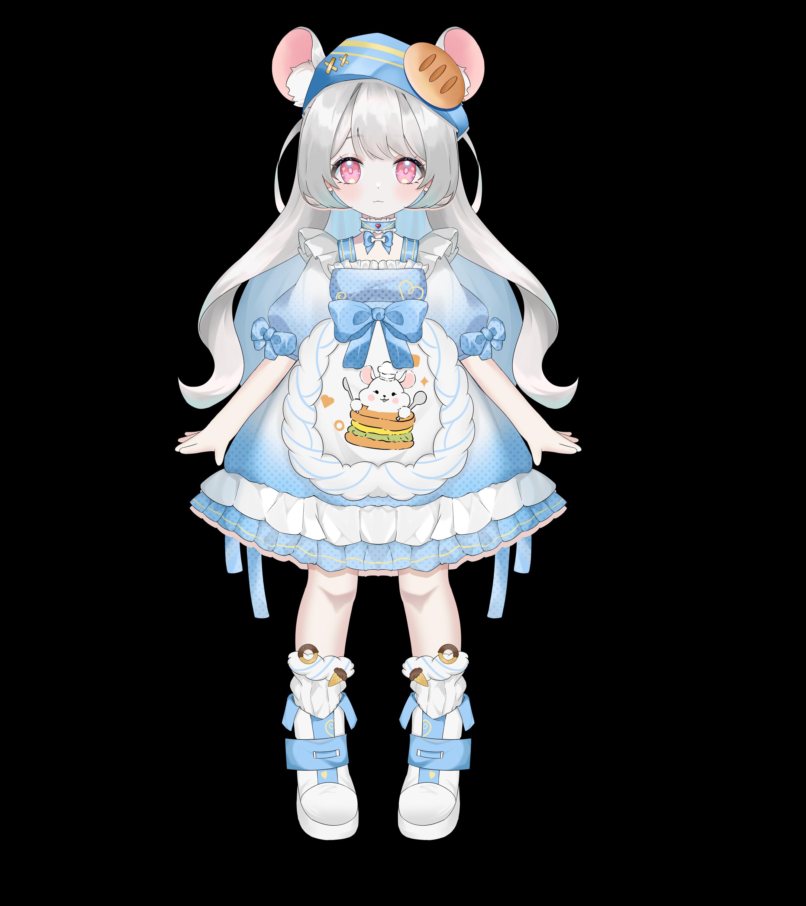 Hamster Girl Vtuber Model | Live2d, Fully Rigged for Streamers - Etsy ...