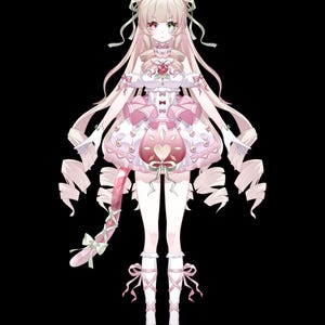 Berryneko Live2d Vtuber Model – Strawberry Cat, Vtube Studio Ready - Etsy