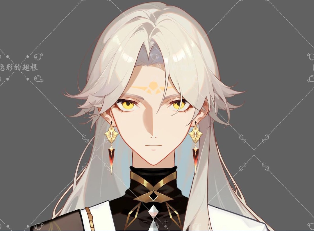 Male Vtuber Live2d Model Base – Fully Layered PSD With Separated Skin ...