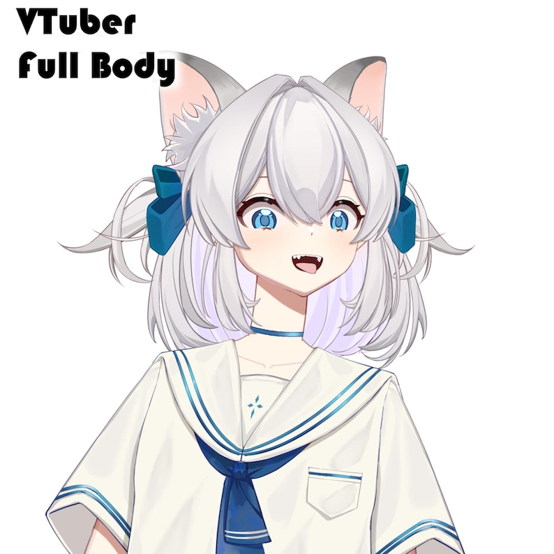 Modelo Vtuber live2d Gatita linda / uso comercial / lista para usar ...