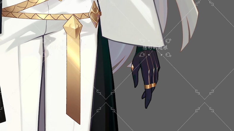 Male Vtuber Live2d Model Base – Fully Layered PSD With Separated Skin ...