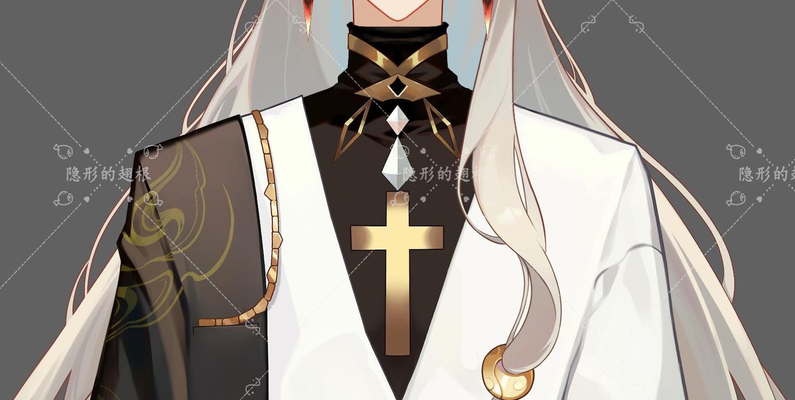 Male Vtuber Live2d Model Base – Fully Layered PSD With Separated Skin ...