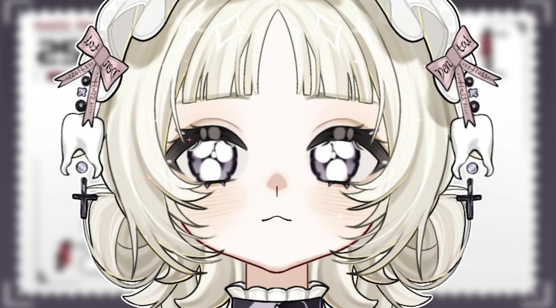 Gothic Angelic Idol Vtuber Model – Ready to Use, Full Body - Etsy New ...