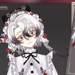 Ash Rabbit - Live2d Vtuber Model / Commercial Use/ Ready to Use/ Full ...