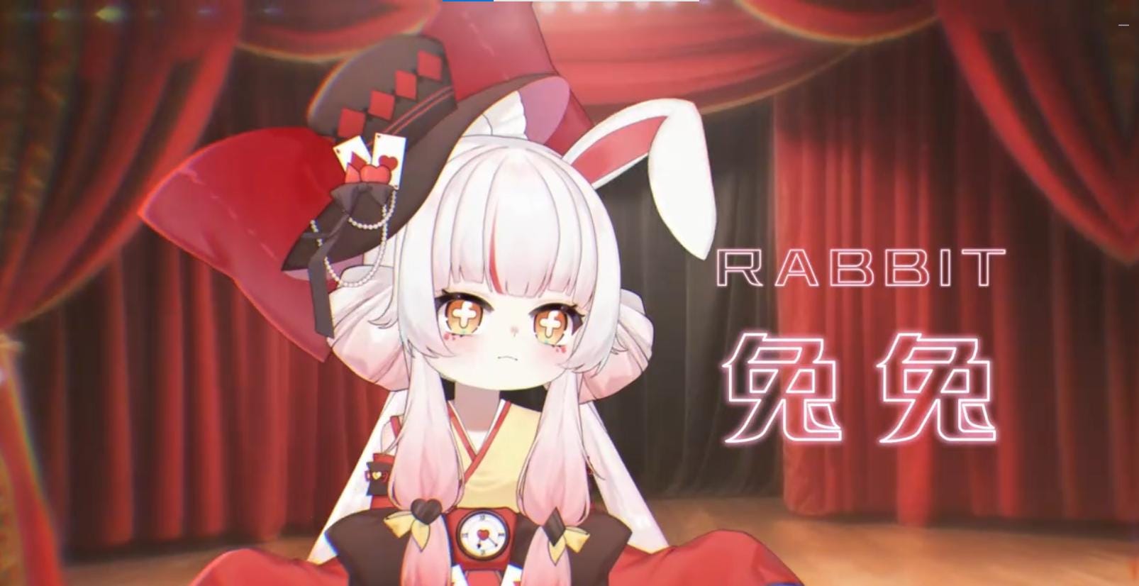 Magic Bunny Vtuber Model | Rigged 2D Live2d Avatar - Etsy