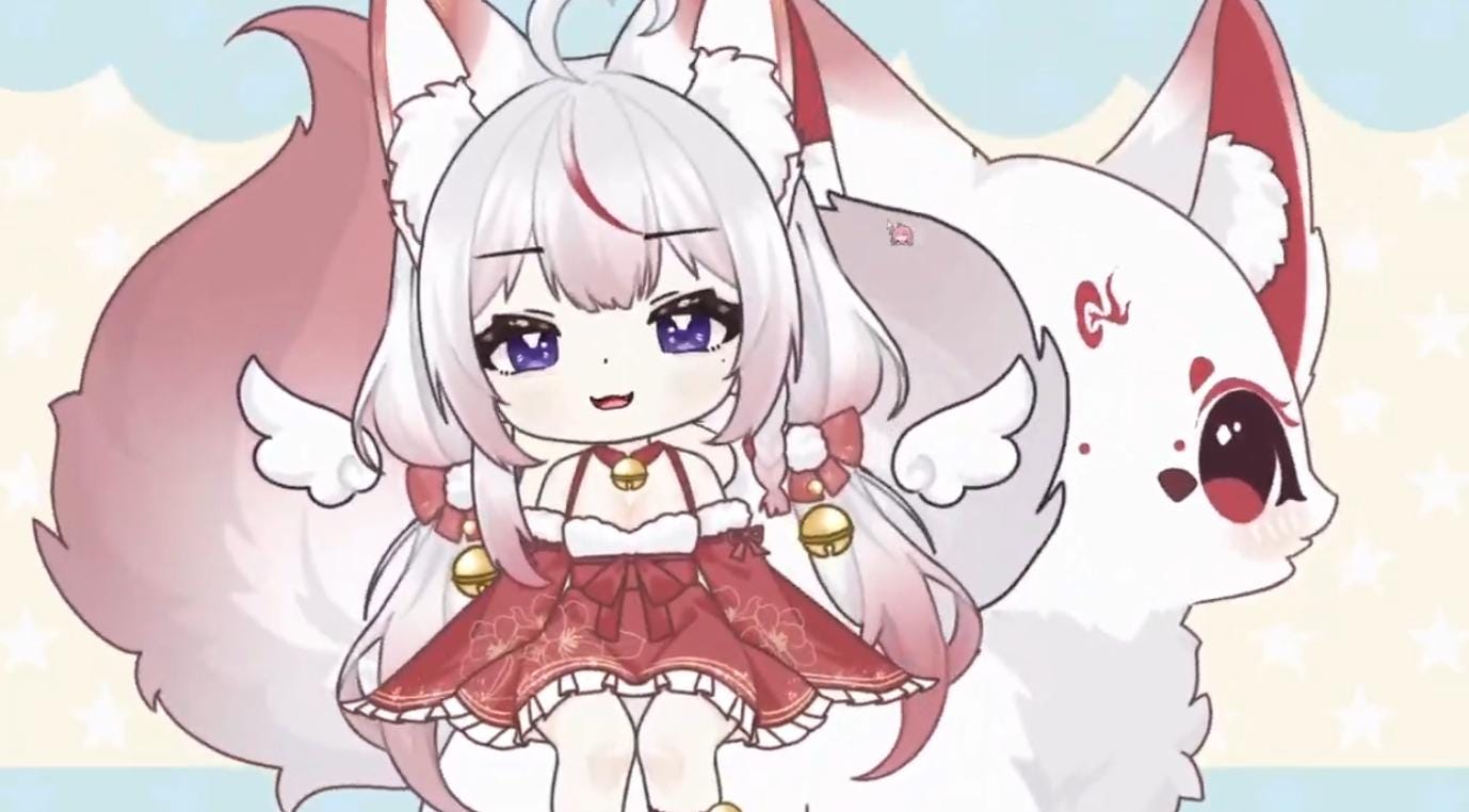 Chibi Fox Girl Vtuber Model – Ready to Use Live2d, Streaming - Etsy
