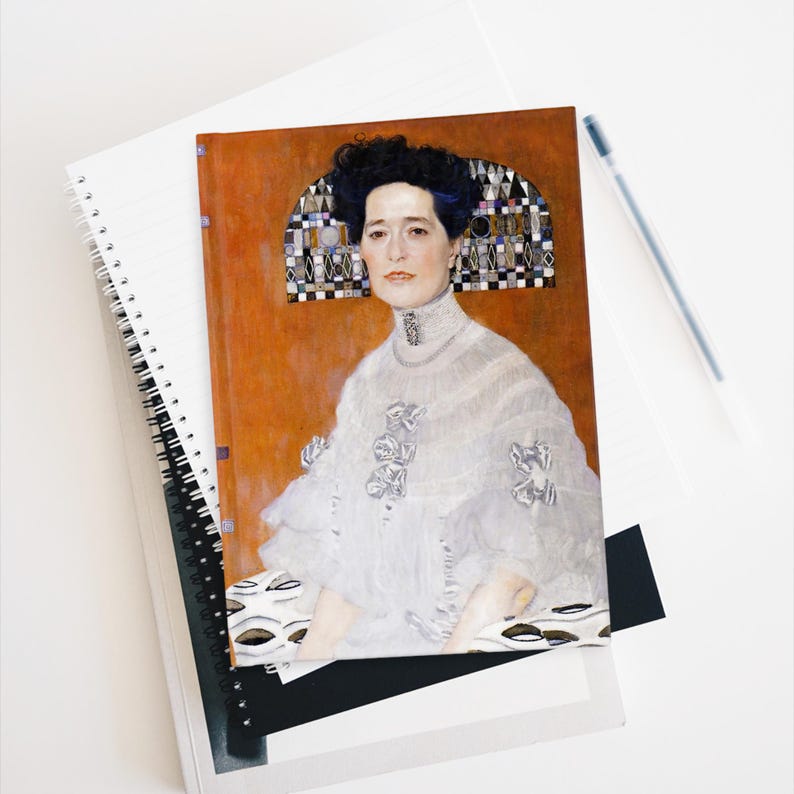 Gustav Klimt Portrait of Fritza Riedler - Artistic Blank Journal ...