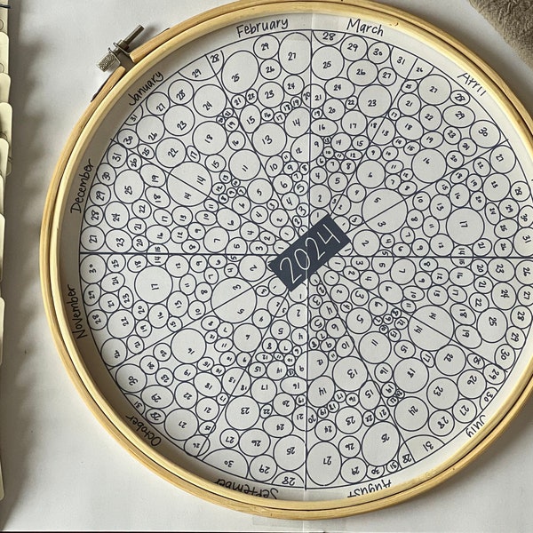 Temperature Tree Cross Stitch - Etsy