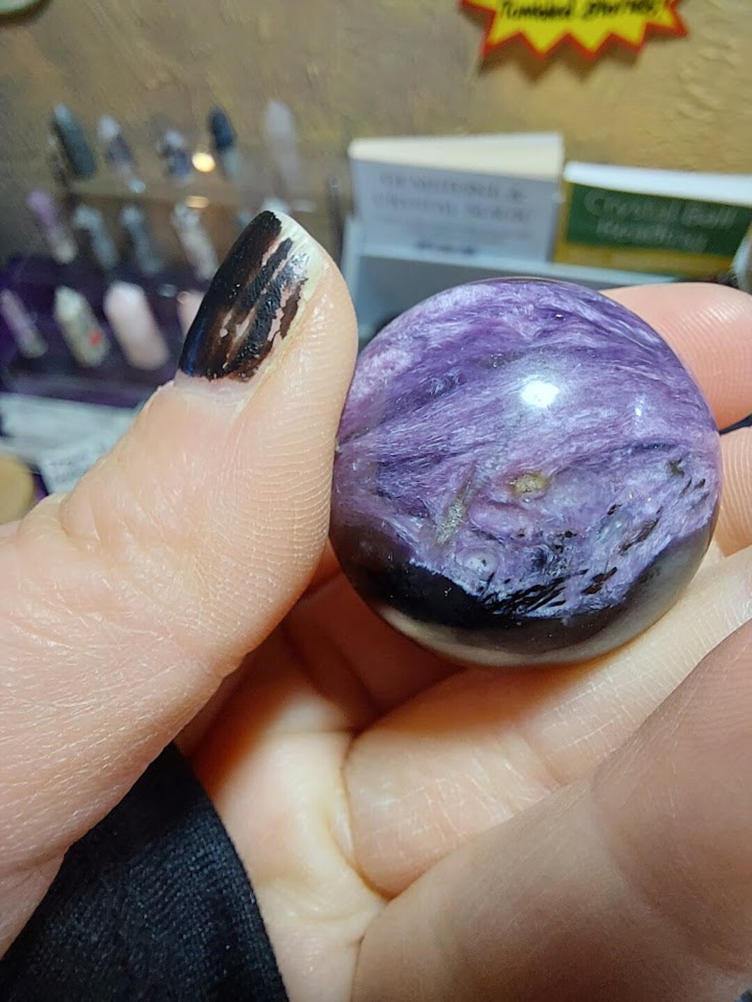 Pretty Little Charoite Marble Sphere Rare - Etsy