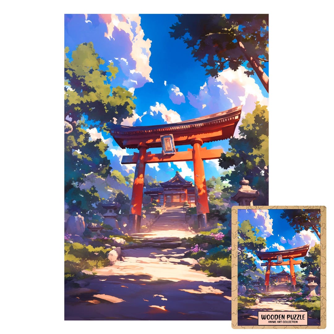 Puzzle Anime Art Collection – Handmade Wooden Jigsaw Puzzle | Otaku ...