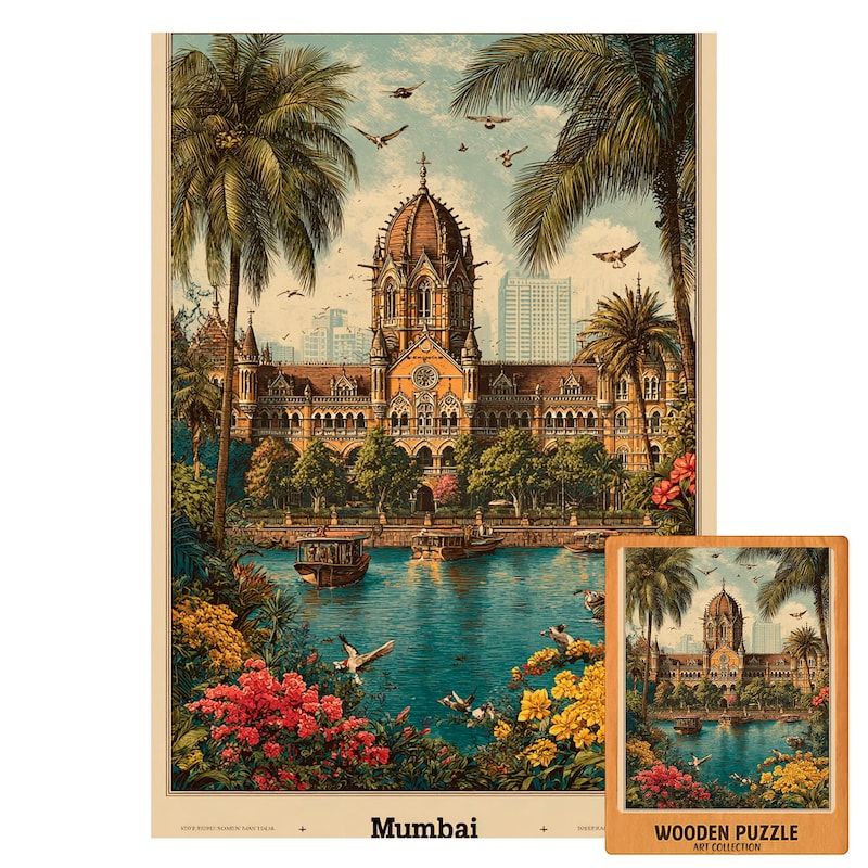 Indian Jigsaw Puzzle - Etsy UK
