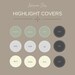 Minimalist Instagram Highlight Covers: Neutral Business Story Icons ...