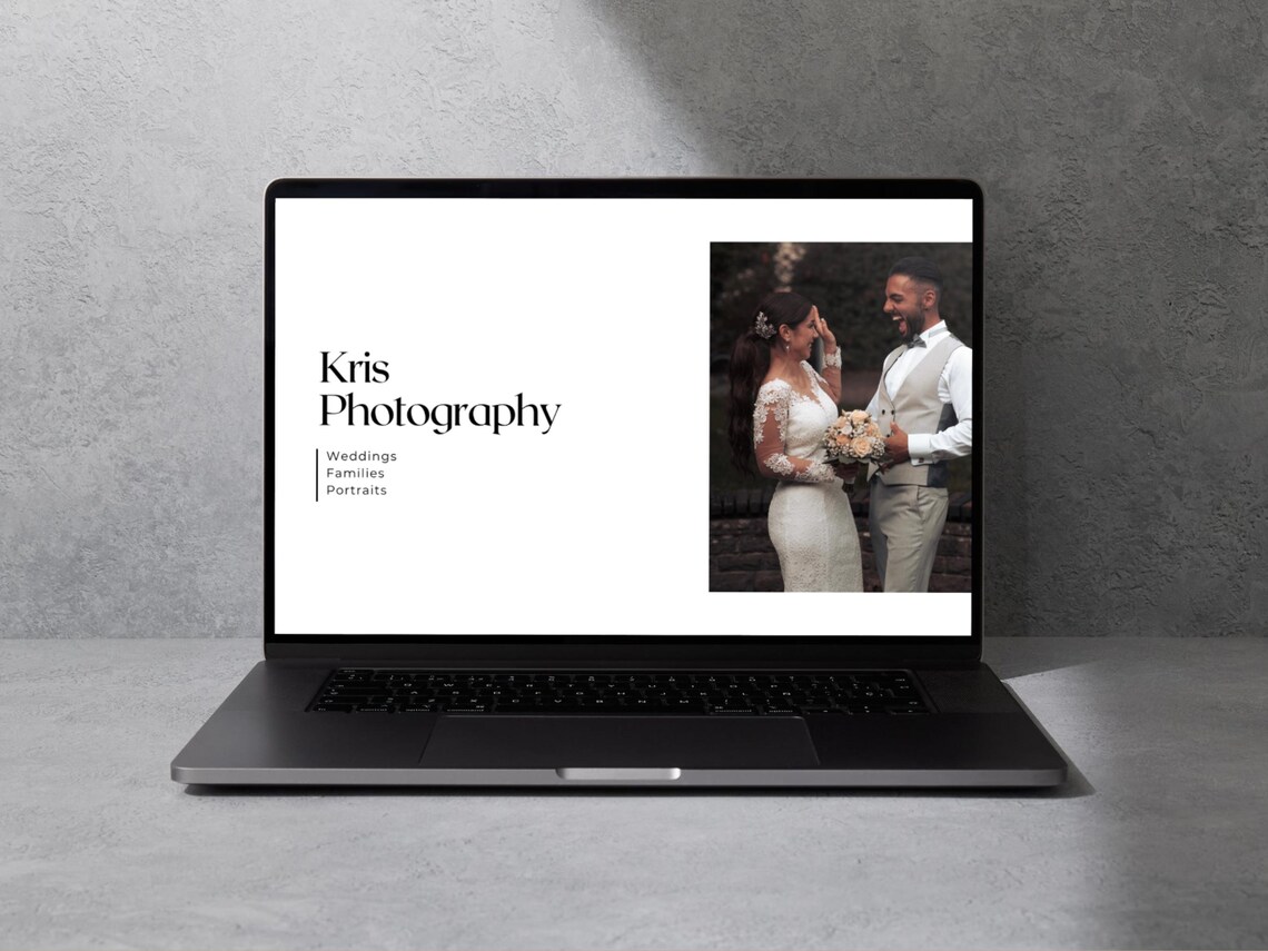 Minimalist Photography Portfolio Template: Editable Neutral Canva ...