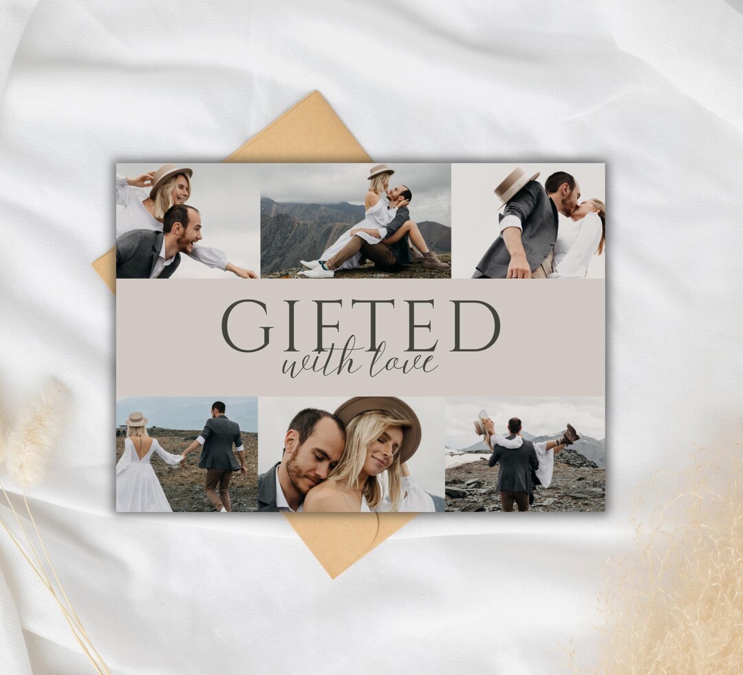 Photography Gift Card Template Photography Gift Certificate Gift Card ...