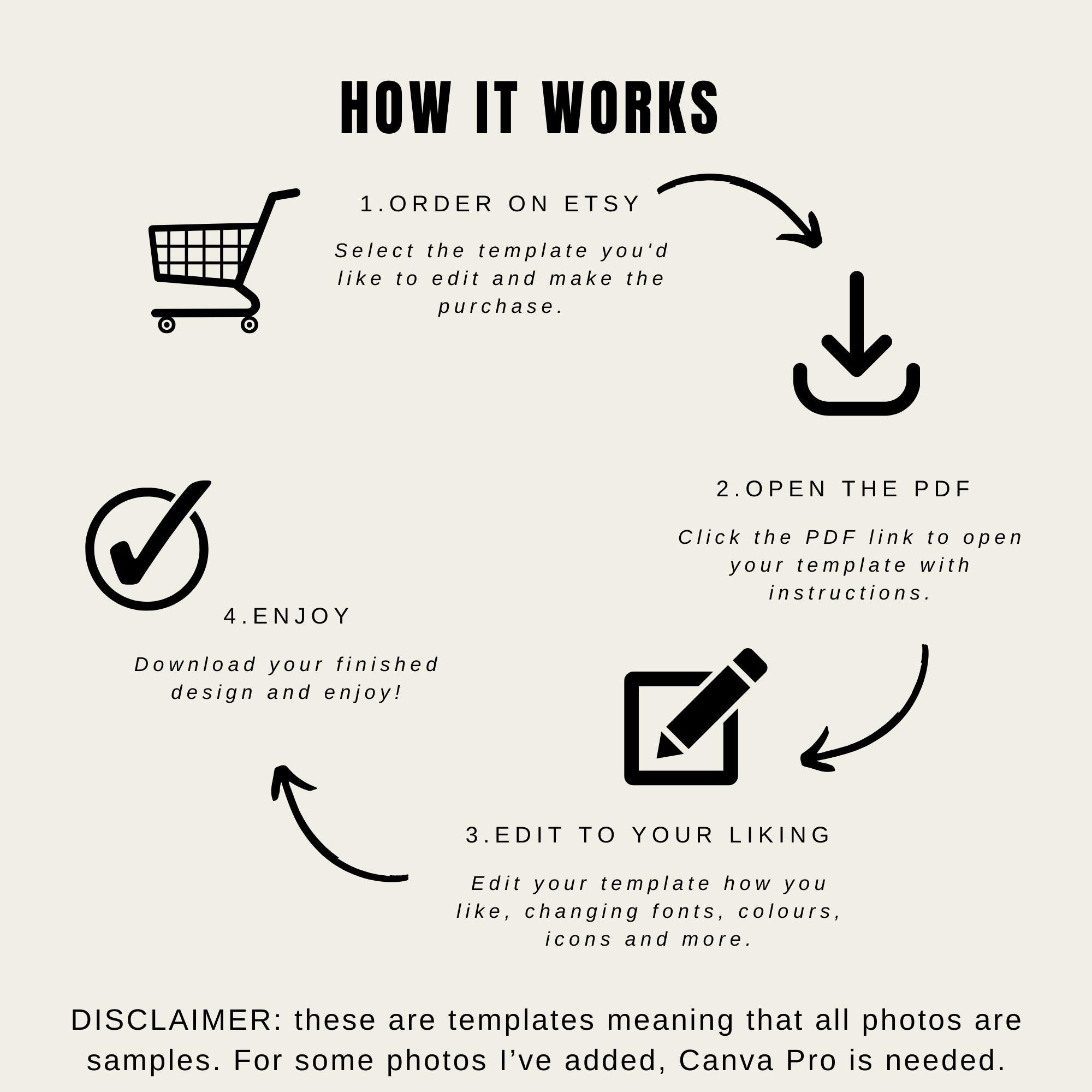 Aesthetic Christmas Advent Calendar Instagram Template Bundle Editable ...