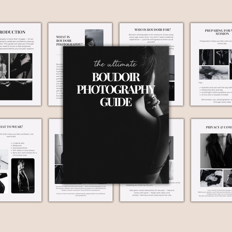 Boudoir Photography - Etsy