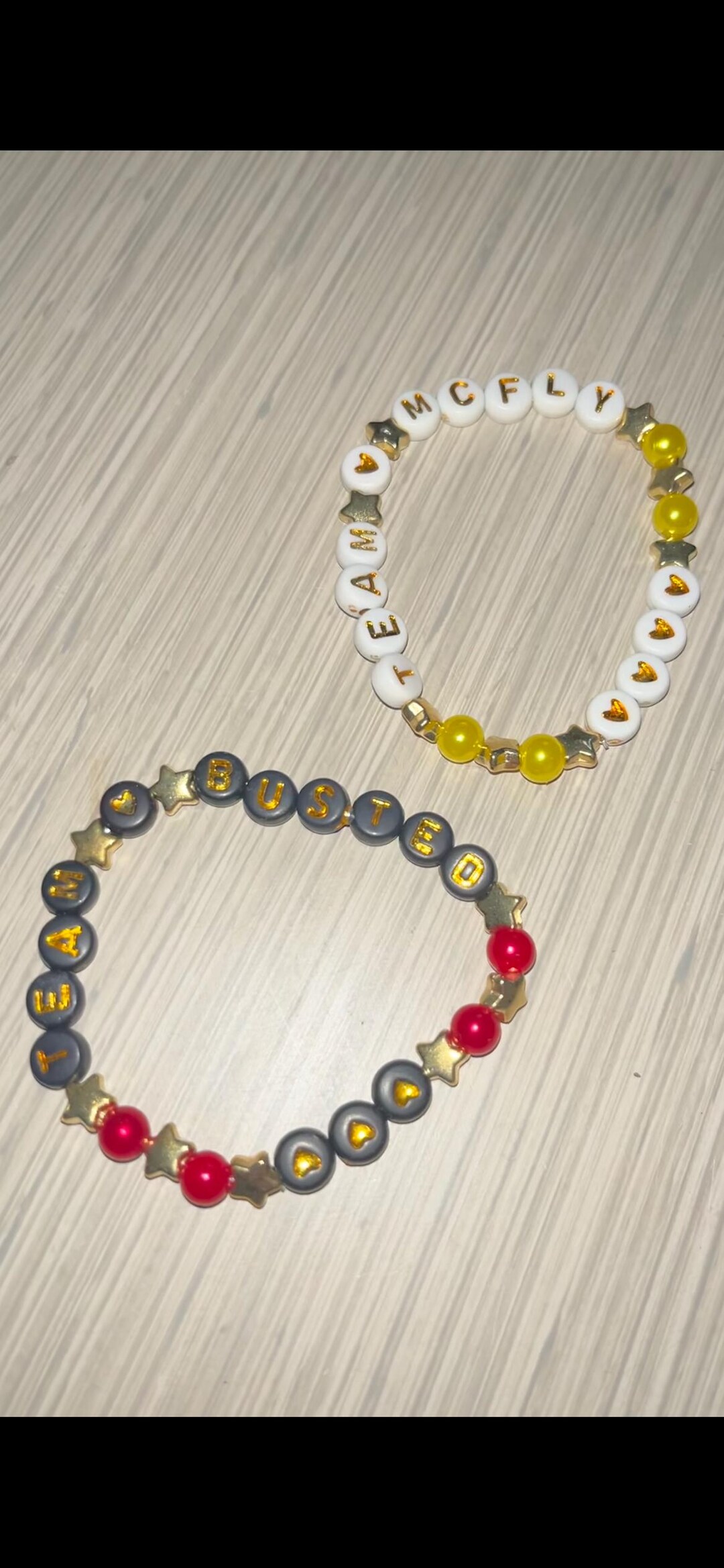 Busted Vs Mcfly 2025 Tour Bracelet - Etsy