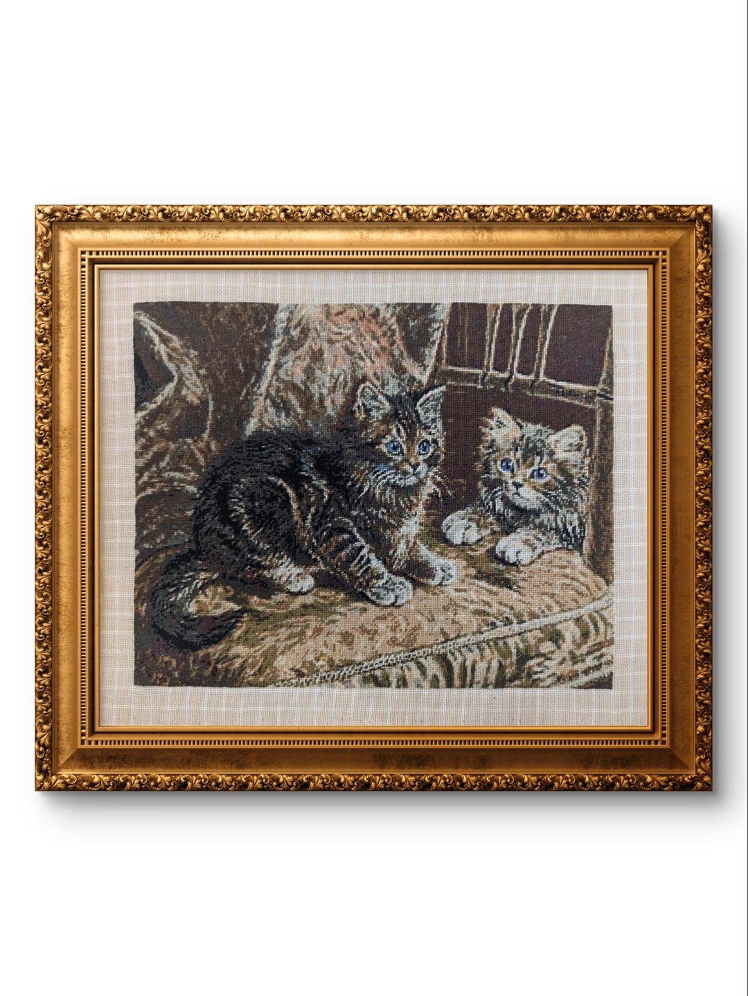 Completed Needlepoint Gobelin (embroidery), Wall Art, Wall Decoration ...