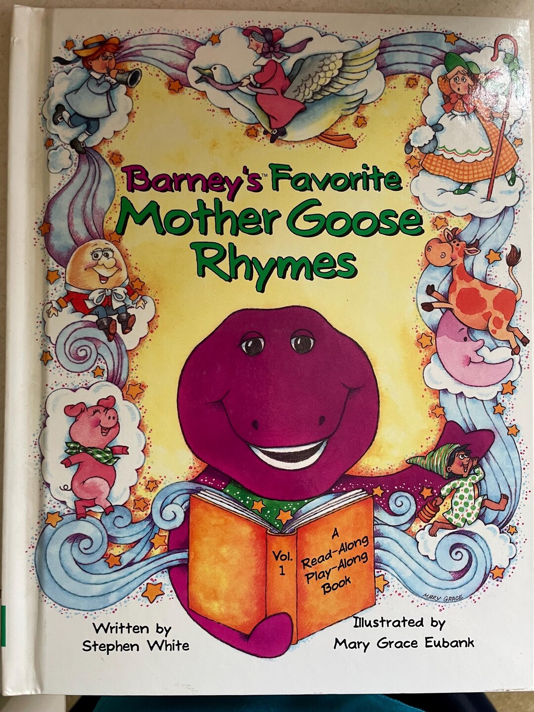 Barney’s Favorite Mother Goose Rhymes Vol. 1 Written by Stephen White ...