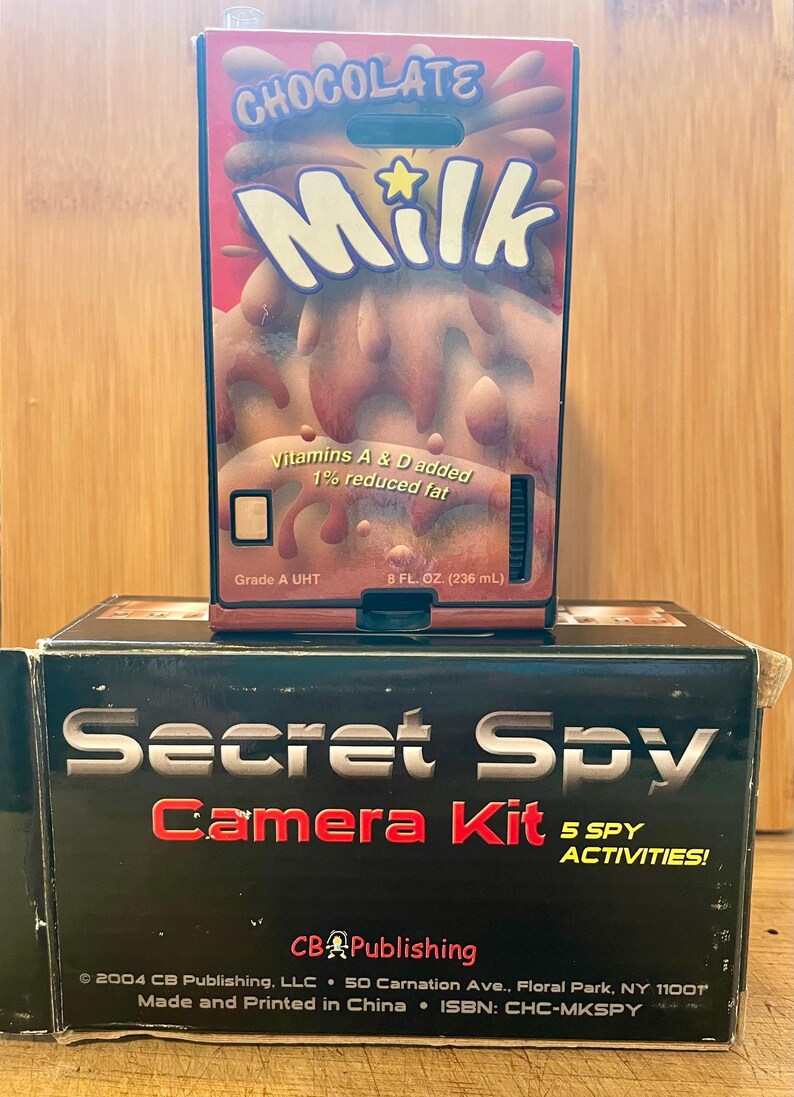 Retro Spy Camera With Original Box - 28mm Super Sneaky Collectors Spy ...