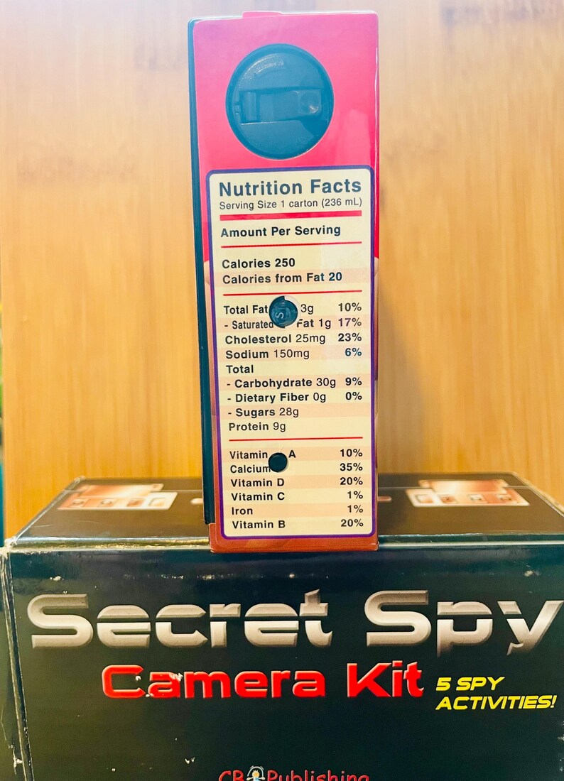 Retro Spy Camera With Original Box - 28mm Super Sneaky Collectors Spy ...