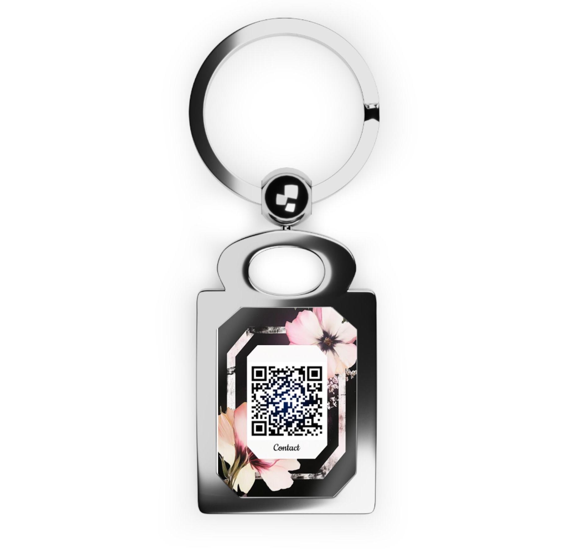 QR Code Keychains QR Code Custom Keychain Personalized Qr Code QR Code ...