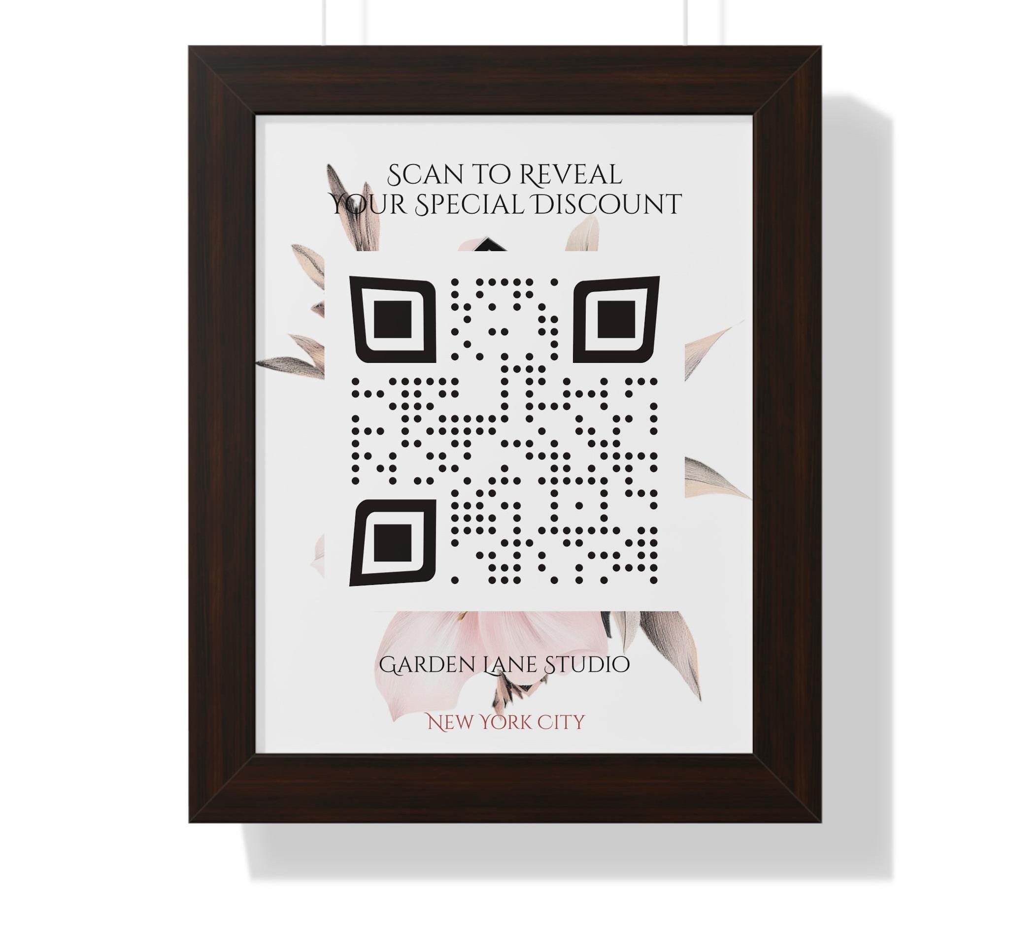 QR Code Sign Business Qr Code Business Custom Qr Code Sign Custom ...
