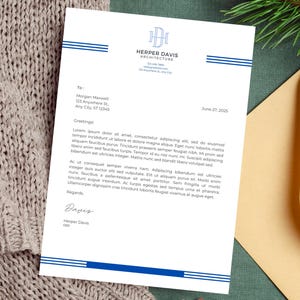 Luxury Letterhead Design Hotel’s Official Letterhead Template for ...