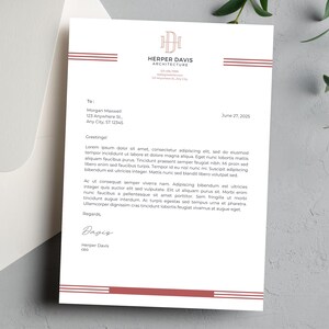 Luxury Letterhead Design Hotel’s Official Letterhead Template for ...