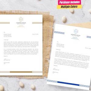Luxury Letterhead Design Hotel’s Official Letterhead Template for ...