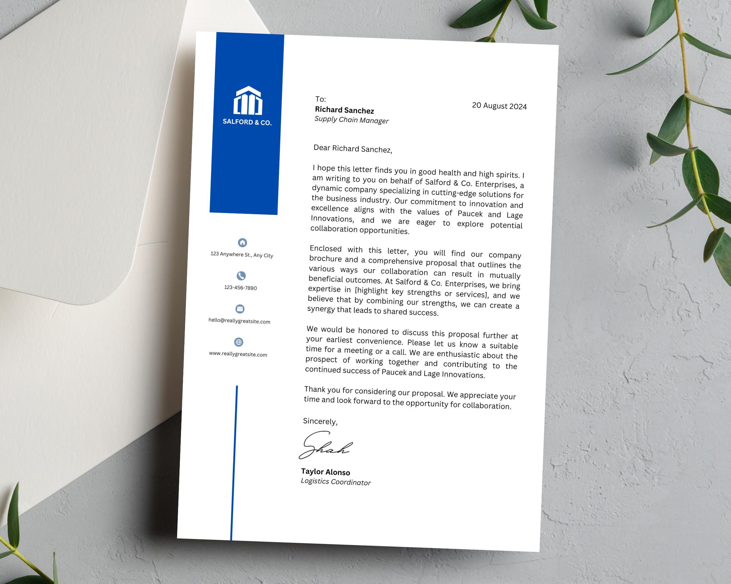 Letterhead for Luxury Hotel Letterhead Design Hotels Official ...