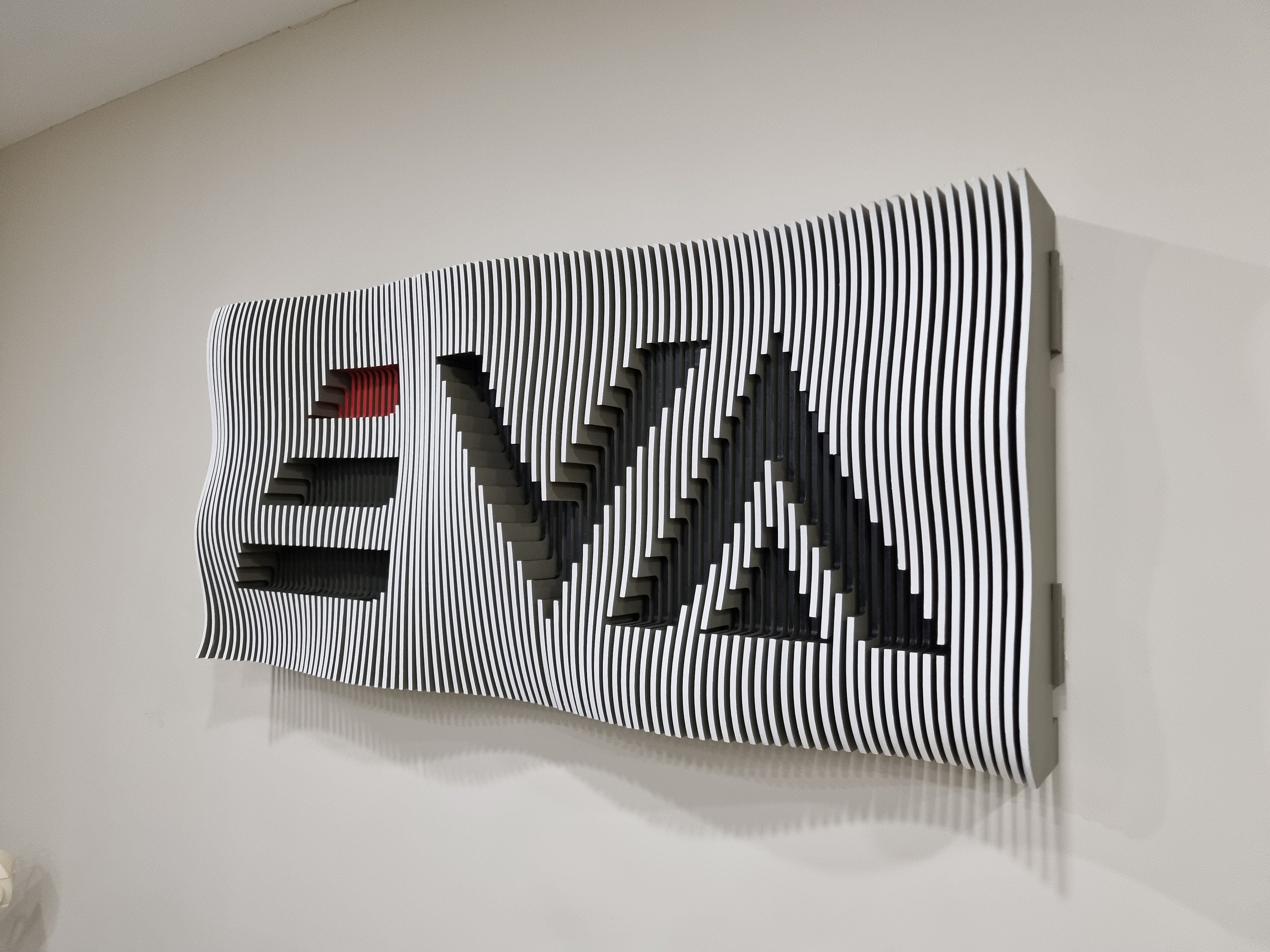 Parametric Wall Art, Custom Wood Sign, Wood Wall Decor, Parametric Logo ...