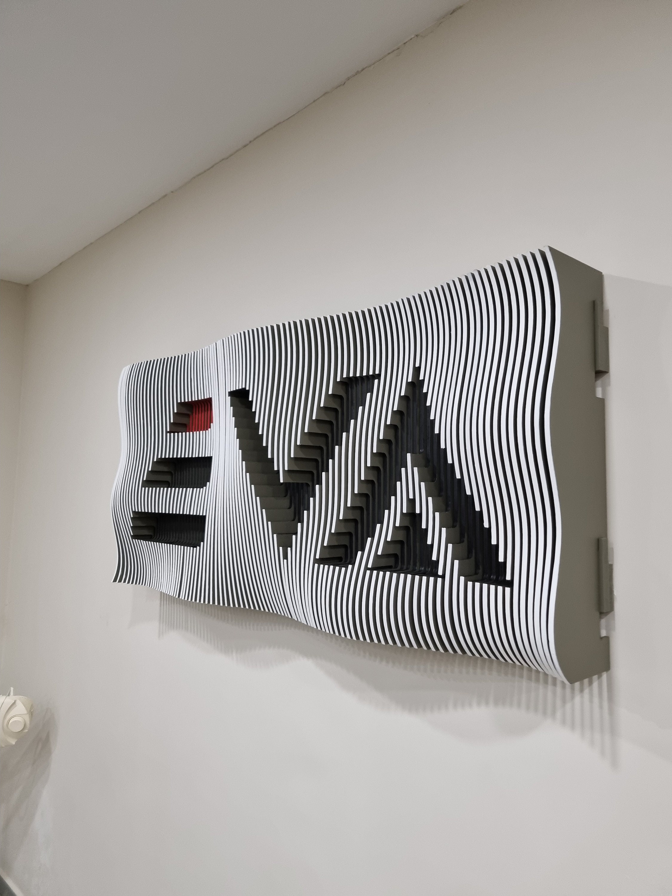 Parametric Wall Art, Custom Wood Sign, Wood Wall Decor, Parametric Logo ...