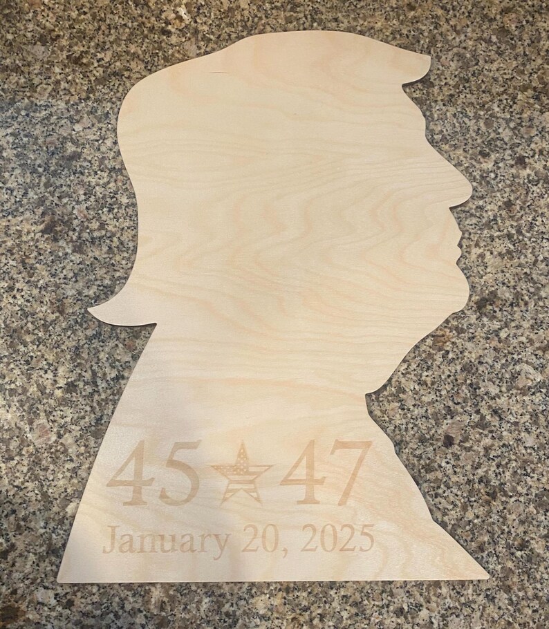 Custom Charcuterie Board President Trump Chacuterie Board Inauguration ...