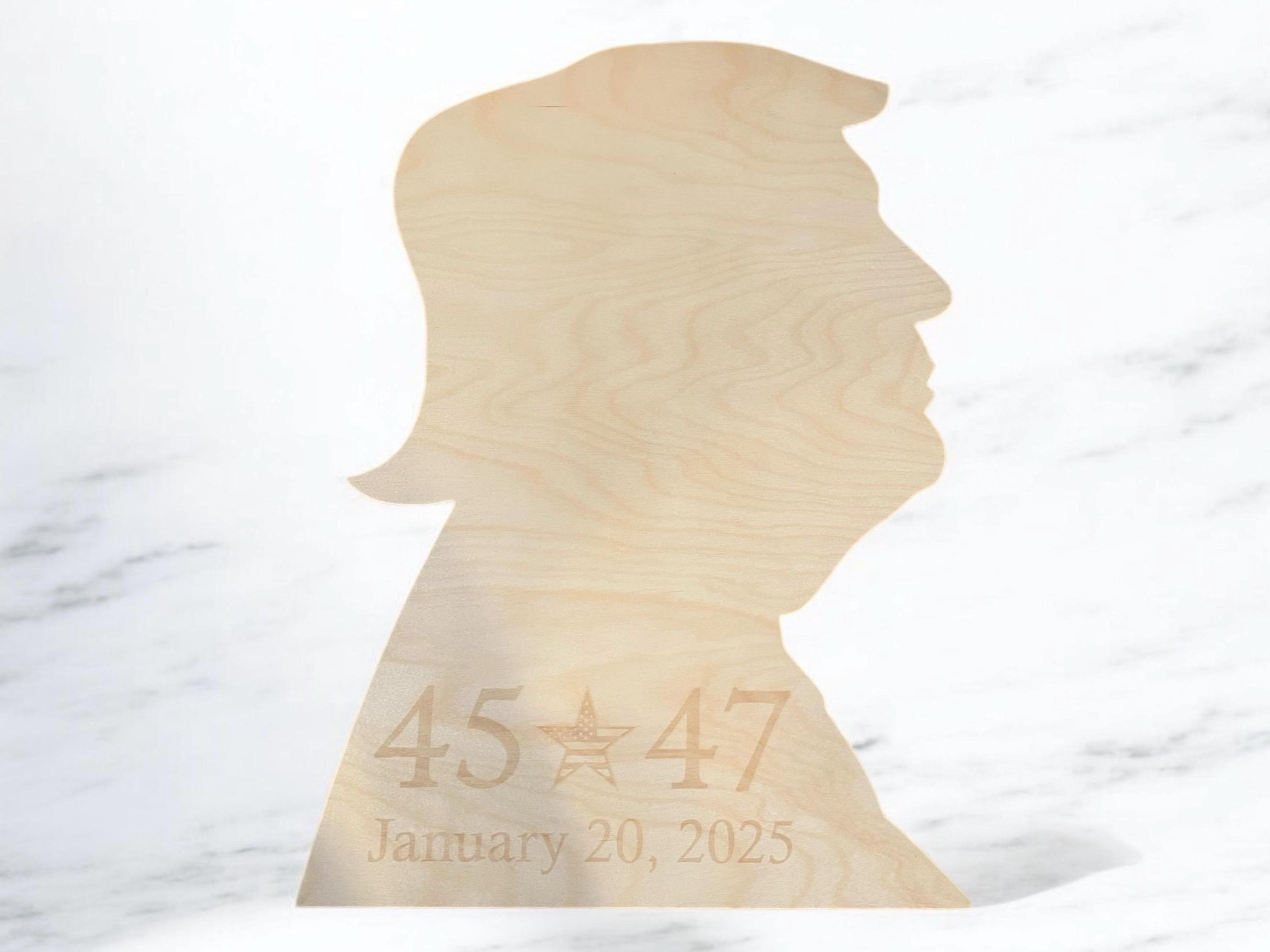 Custom Charcuterie Board President Trump Chacuterie Board Inauguration ...