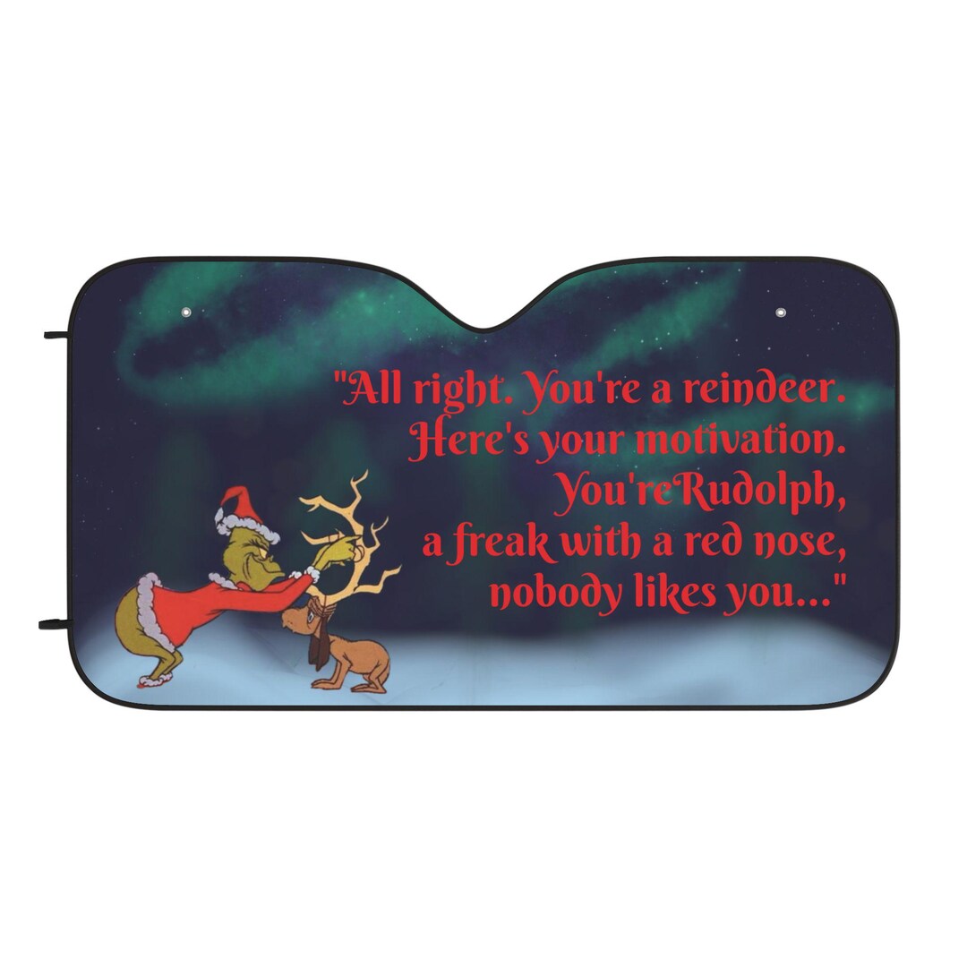 Grinch Inspired Car Sun Shades - Etsy
