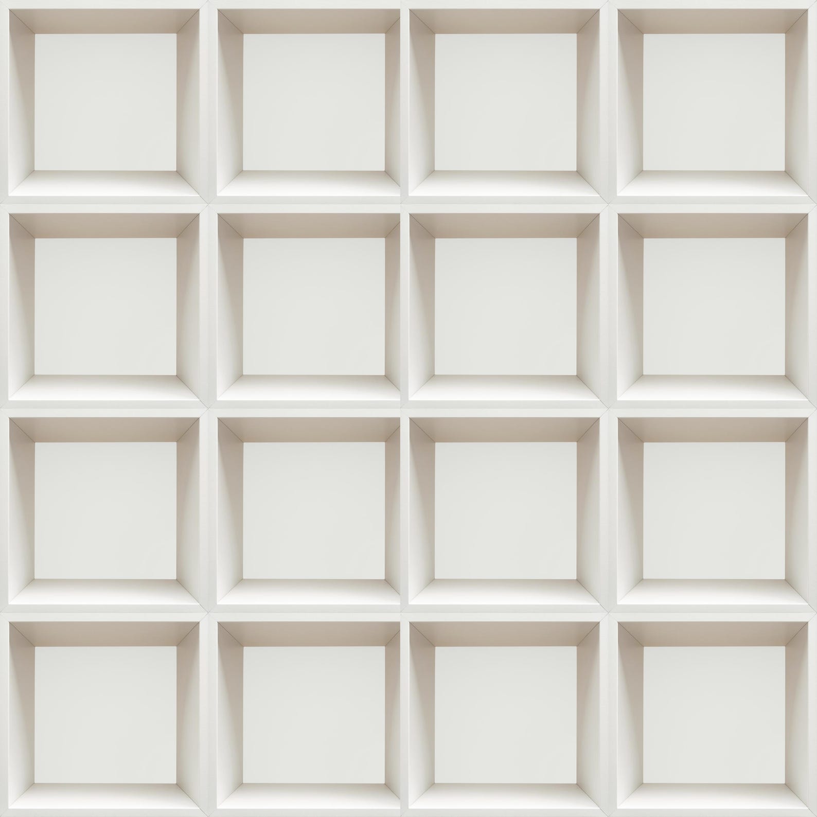 16 Boxes Grid Templates for Canva | Empty White Box Digital Image for ...