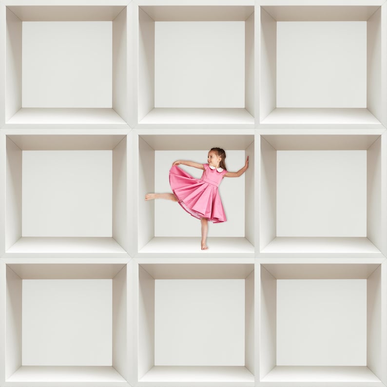 Empty White Box Digital Image for Box Photography Templates ...