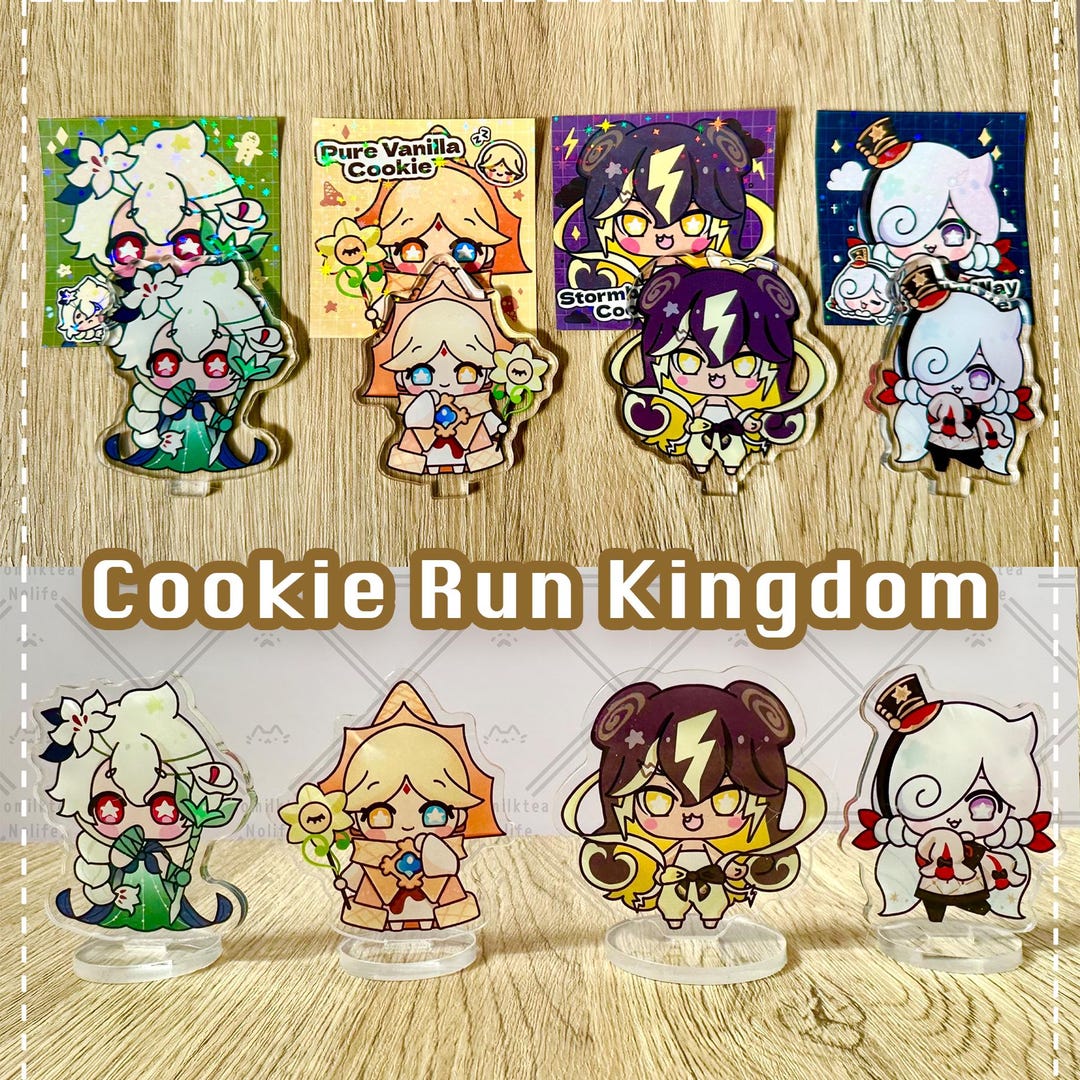 Cookie Run Kingdom: Acrylic Stand & Stickers - Etsy