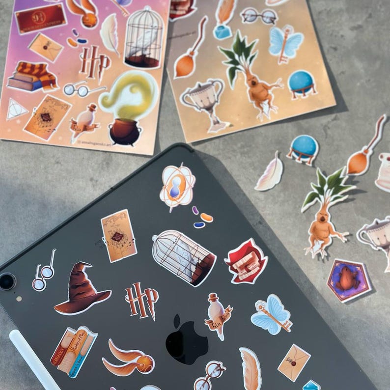 Harry Potter Stickers, Stickers Planner, Halloween Stickers ...
