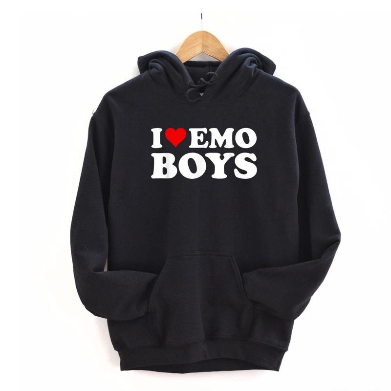 Emo Hoodie - Etsy