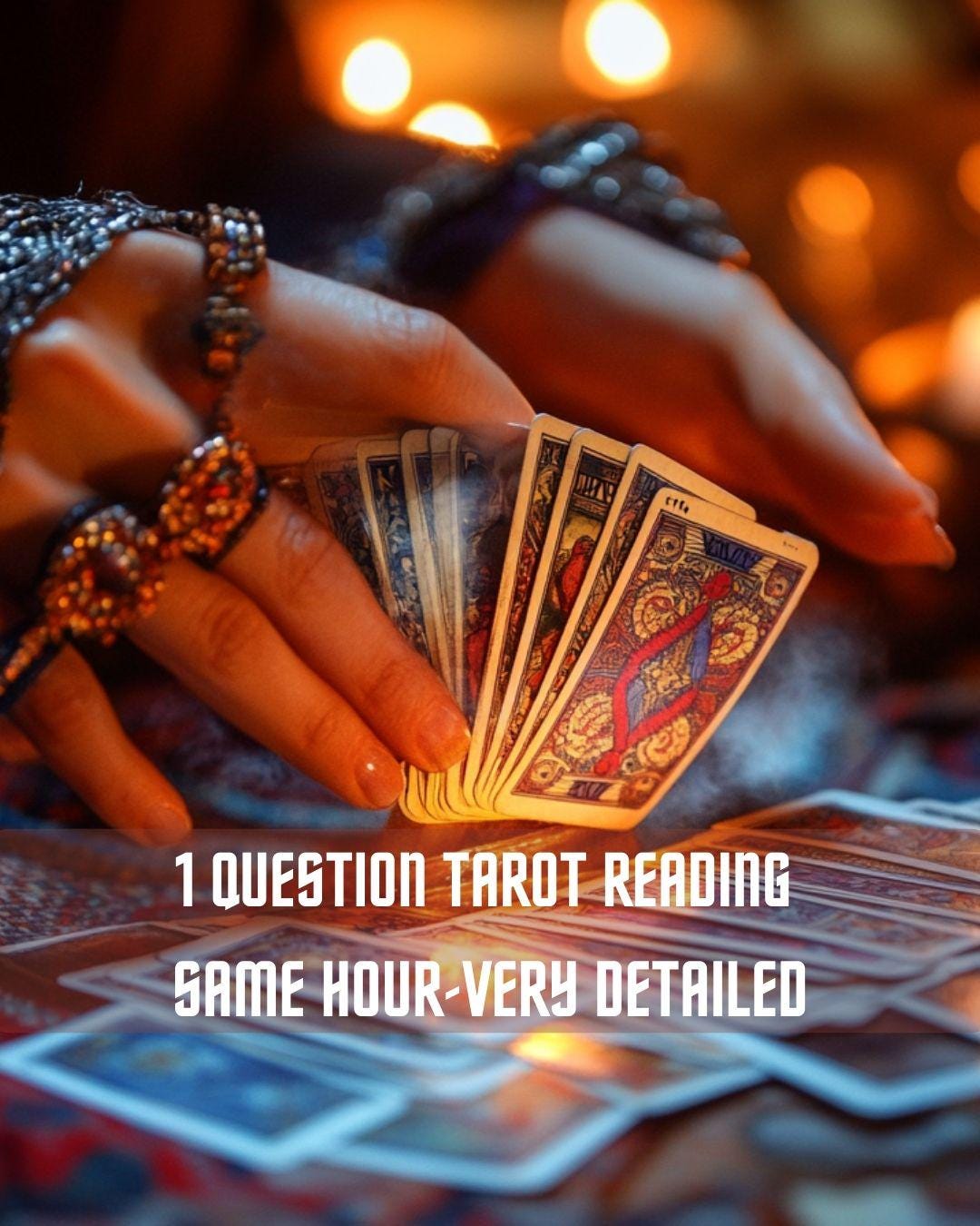 1 Question Tarot Reading: Same Hour/day Psychic Insight on Your ...