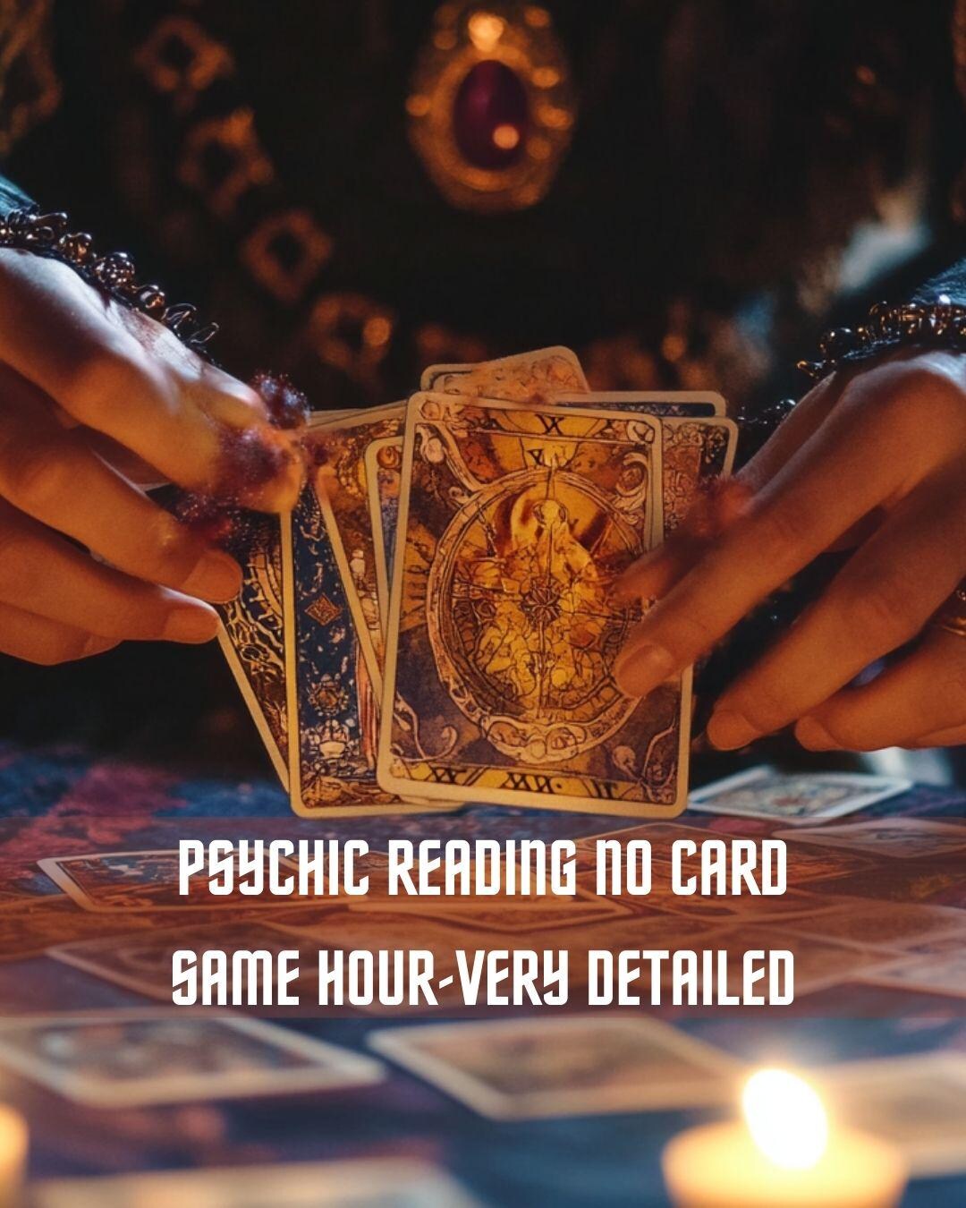 Psychic Reading No Cards, Tarot Cards Reading, Same Hour - Same Day ...