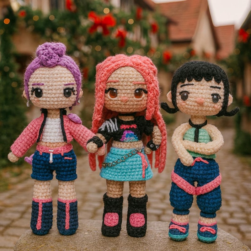 Kpop Demon Hunters Crochet Patterns - Etsy